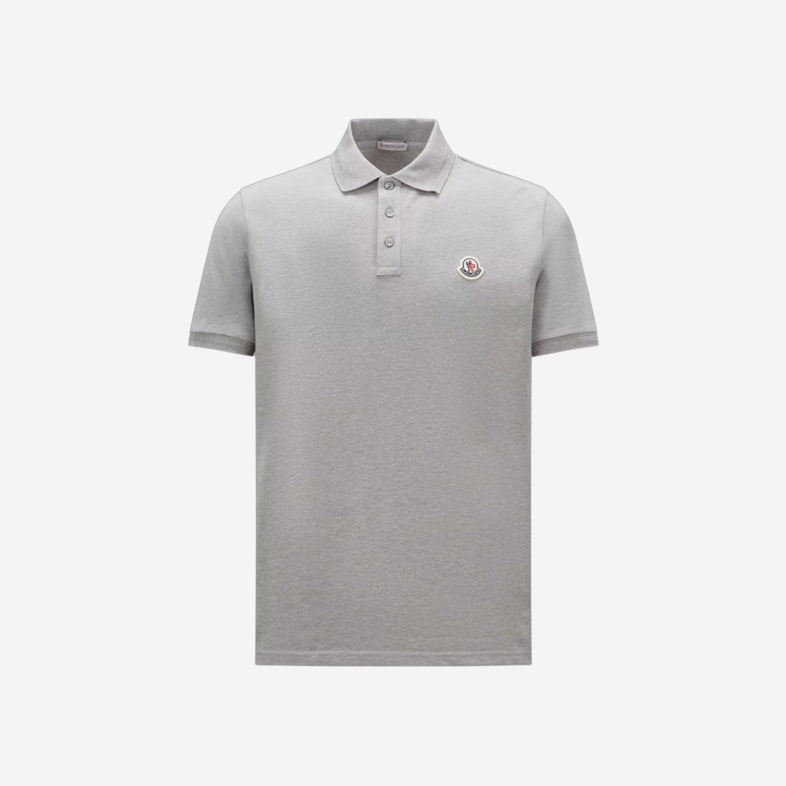 몽클레르 로고 폴로 셔츠 그레이 - 23FW | Moncler | KREAM