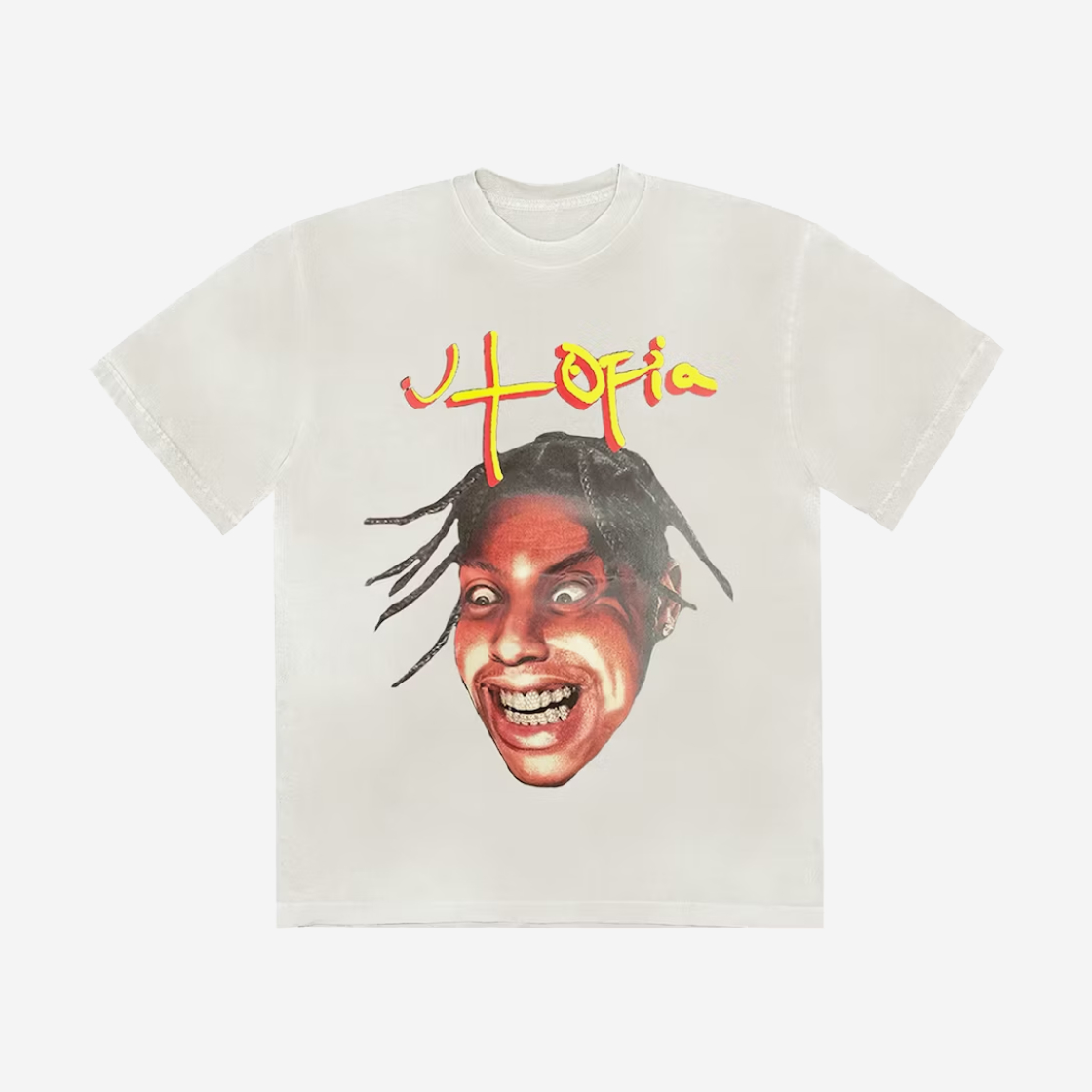 트래비스 스캇 유토피아 티셔츠 3 화이트 Travis Scott Kream
