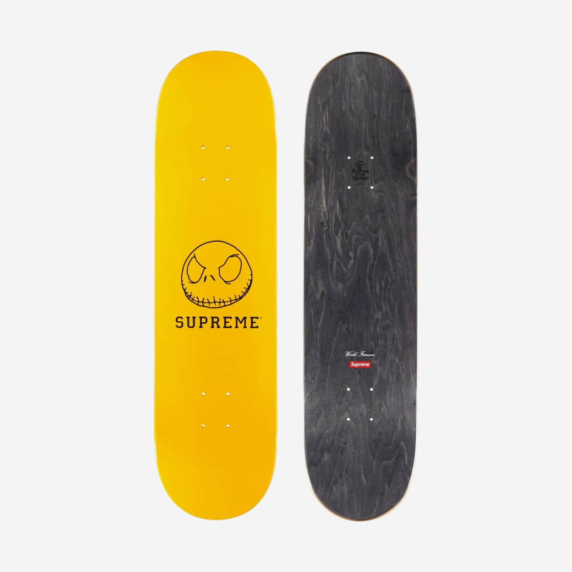 슈프림 스켈레톤 스케이트보드 머스타드 - 23FW | Supreme | KREAM