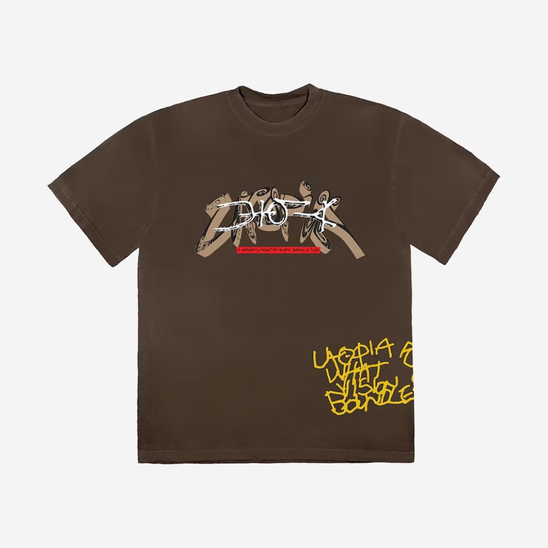트래비스 스캇 유토피아 티셔츠 1 올리브 Travis Scott Kream