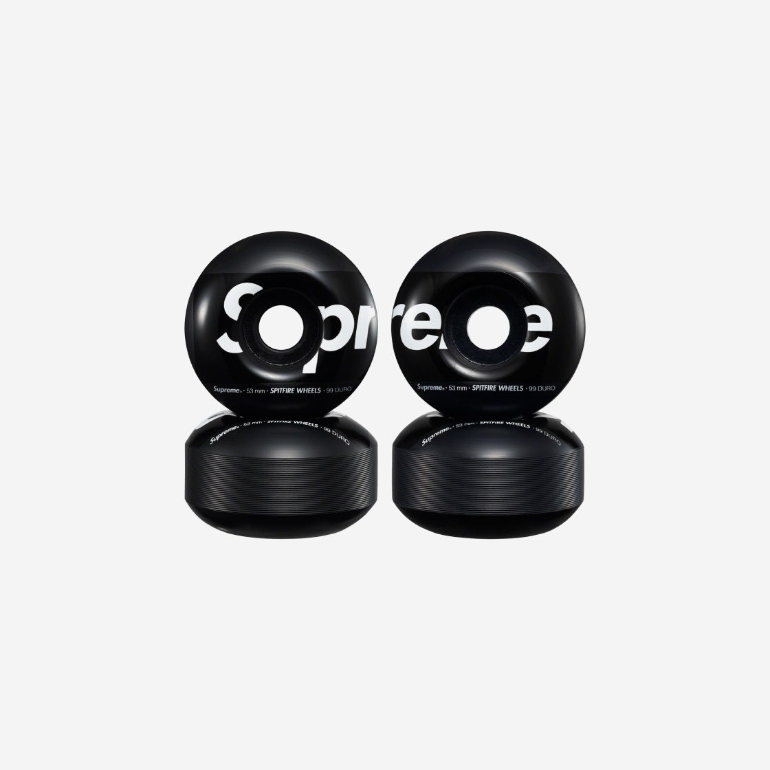 슈프림 x 스핏파이어 샵 휠 블랙 (4개 세트) - 23FW | Supreme | KREAM
