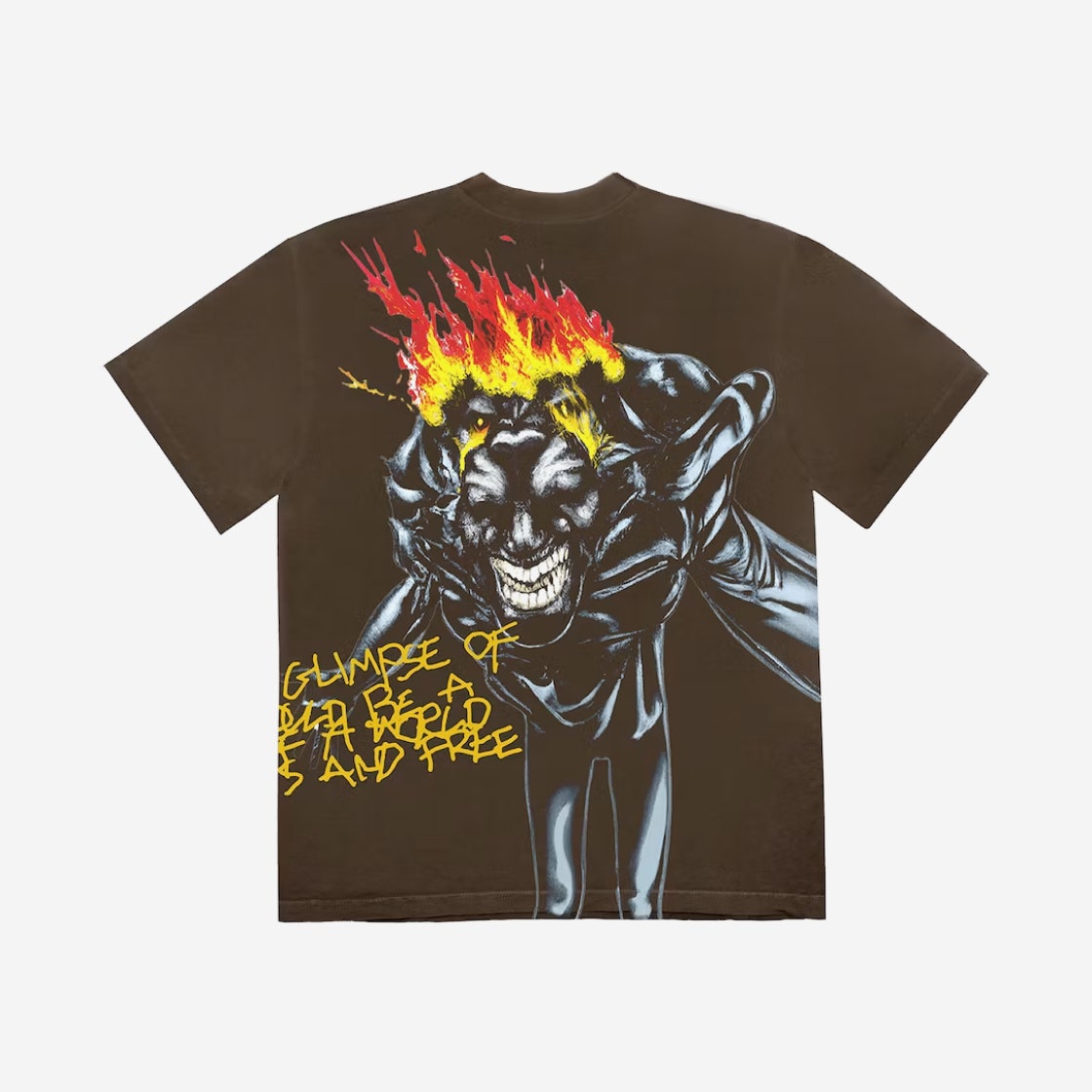 트래비스 스캇 유토피아 티셔츠 1 올리브 Travis Scott Kream
