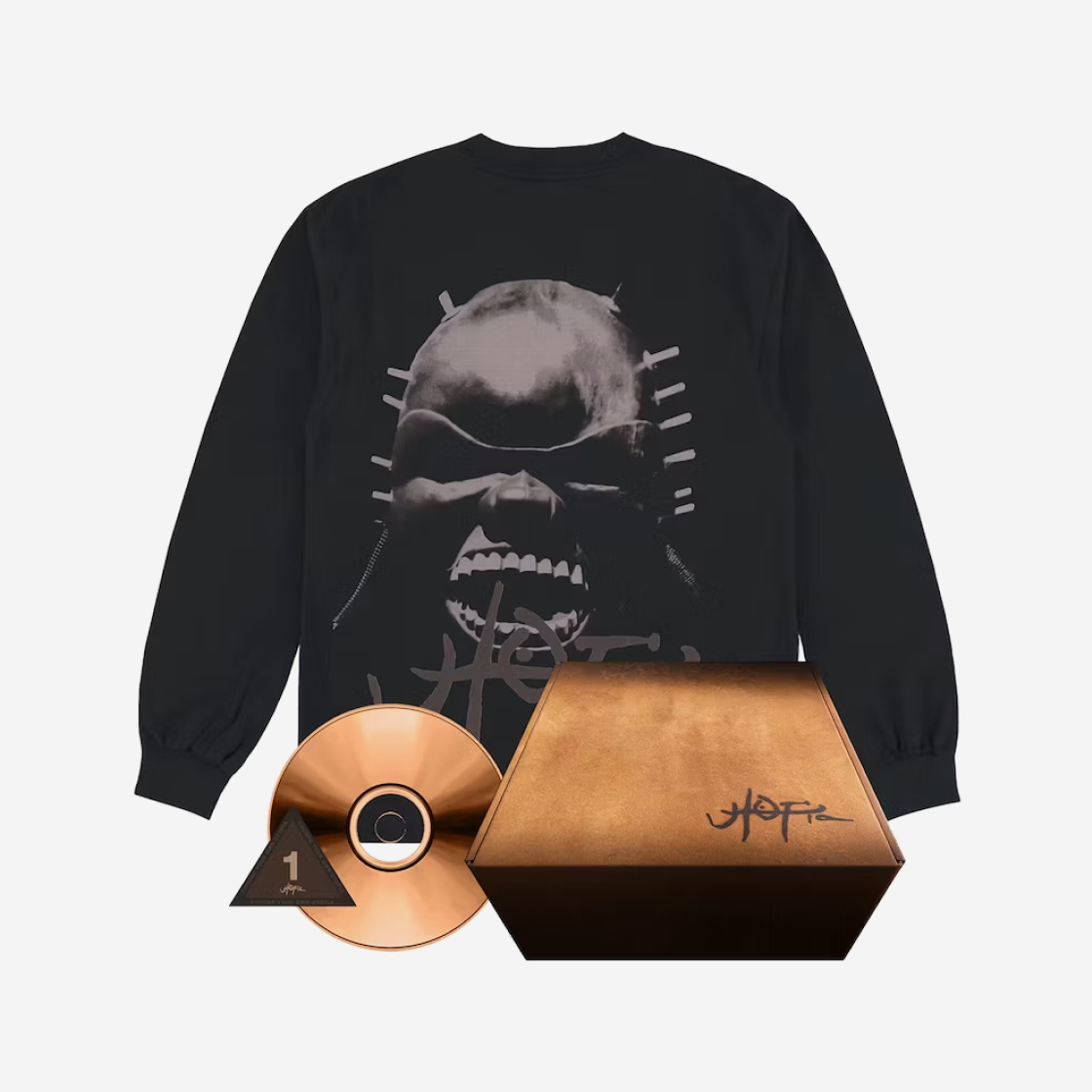 트래비스 스캇 유토피아 롱슬리브 A1 블랙 팩 Travis Scott Kream