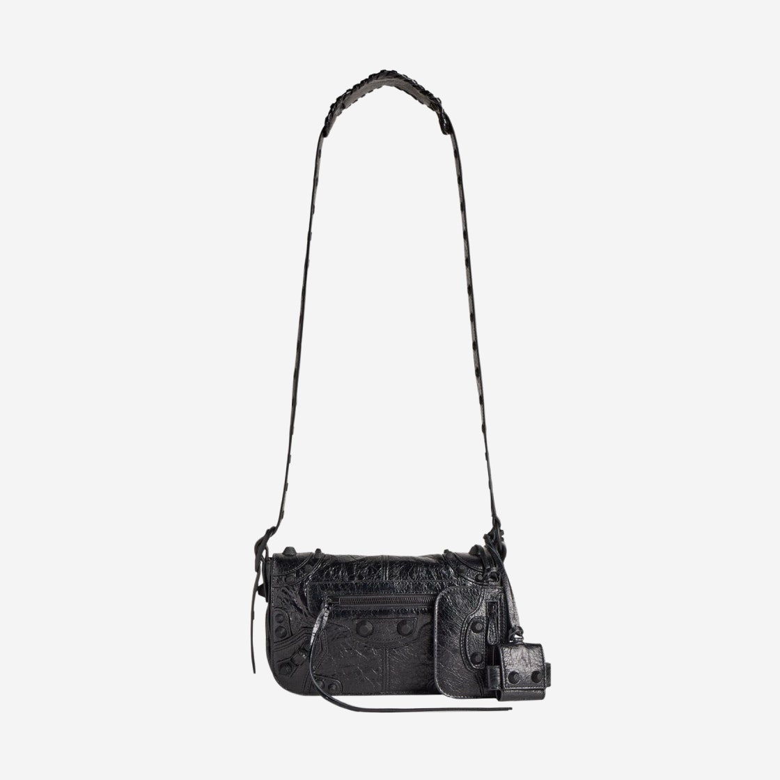 발렌시아가 아레나 램스킨 르 카골 XS 플랩 백 블랙 | Balenciaga | KREAM