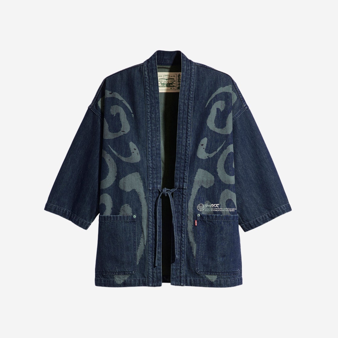 리바이스 x 모노노케 히메 기모노 자켓 지브리 포레스트 그린 | Levi's | KREAM