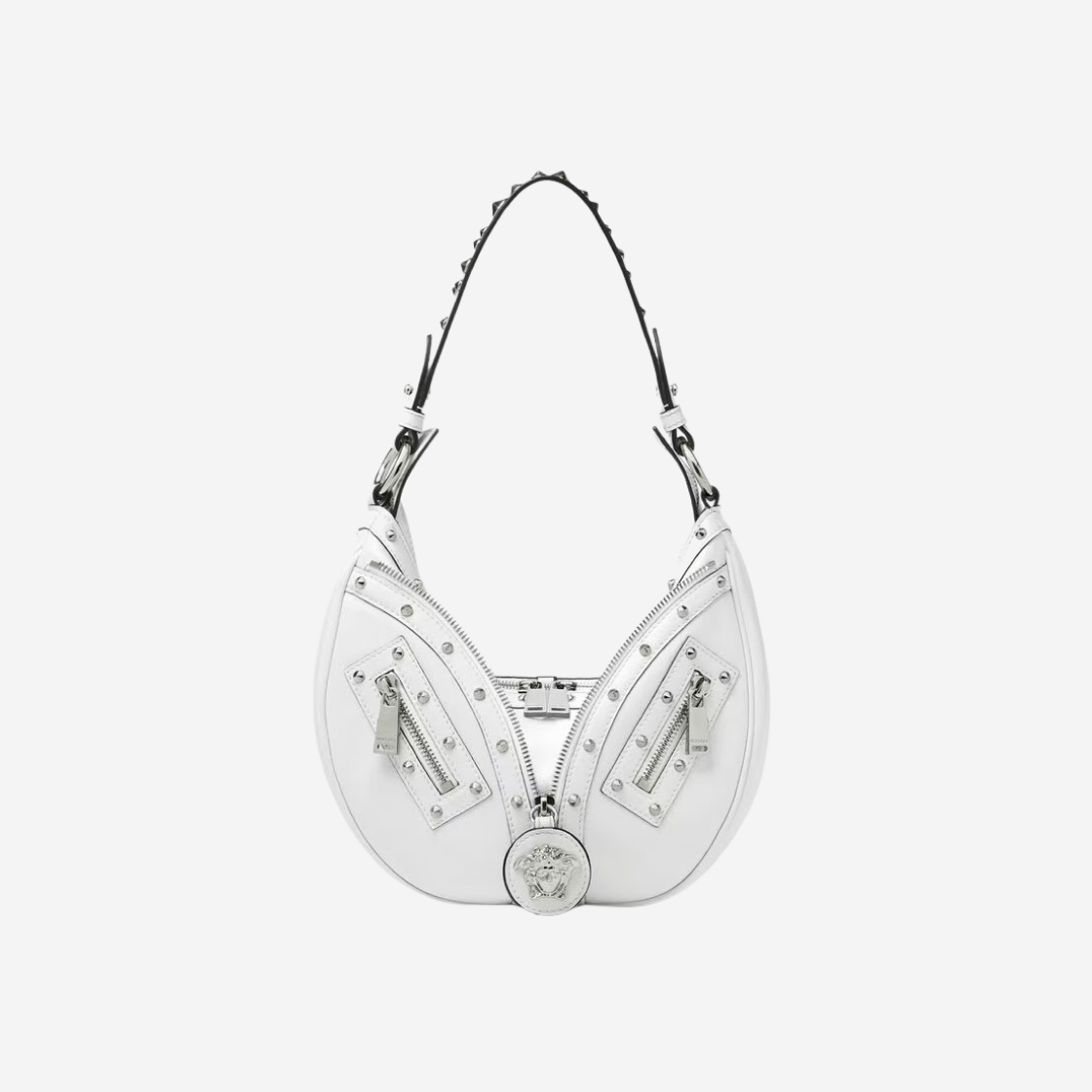 베르사체 리핏 스몰 호보백 화이트 | Versace | KREAM