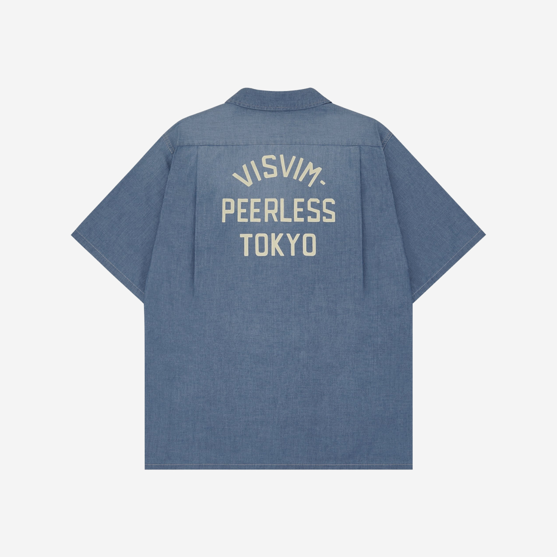 비즈빔 키시 셔츠 숏슬리브 샴브레이 도쿄 인디고 | Visvim | KREAM