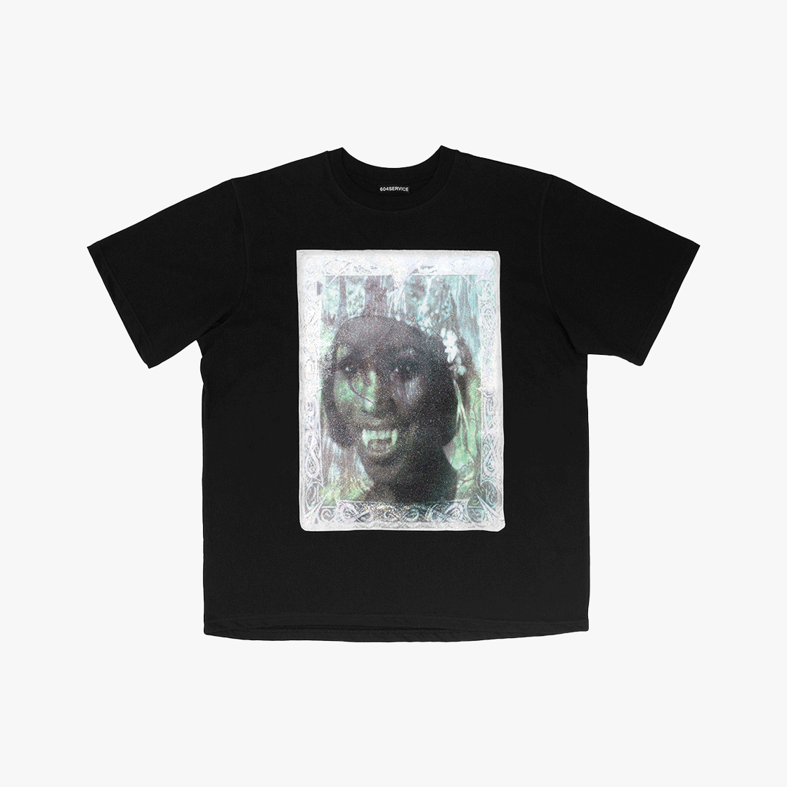 604서비스 뱀파이어 오버사이즈 티 블랙 | 604SERVICE | KREAM
