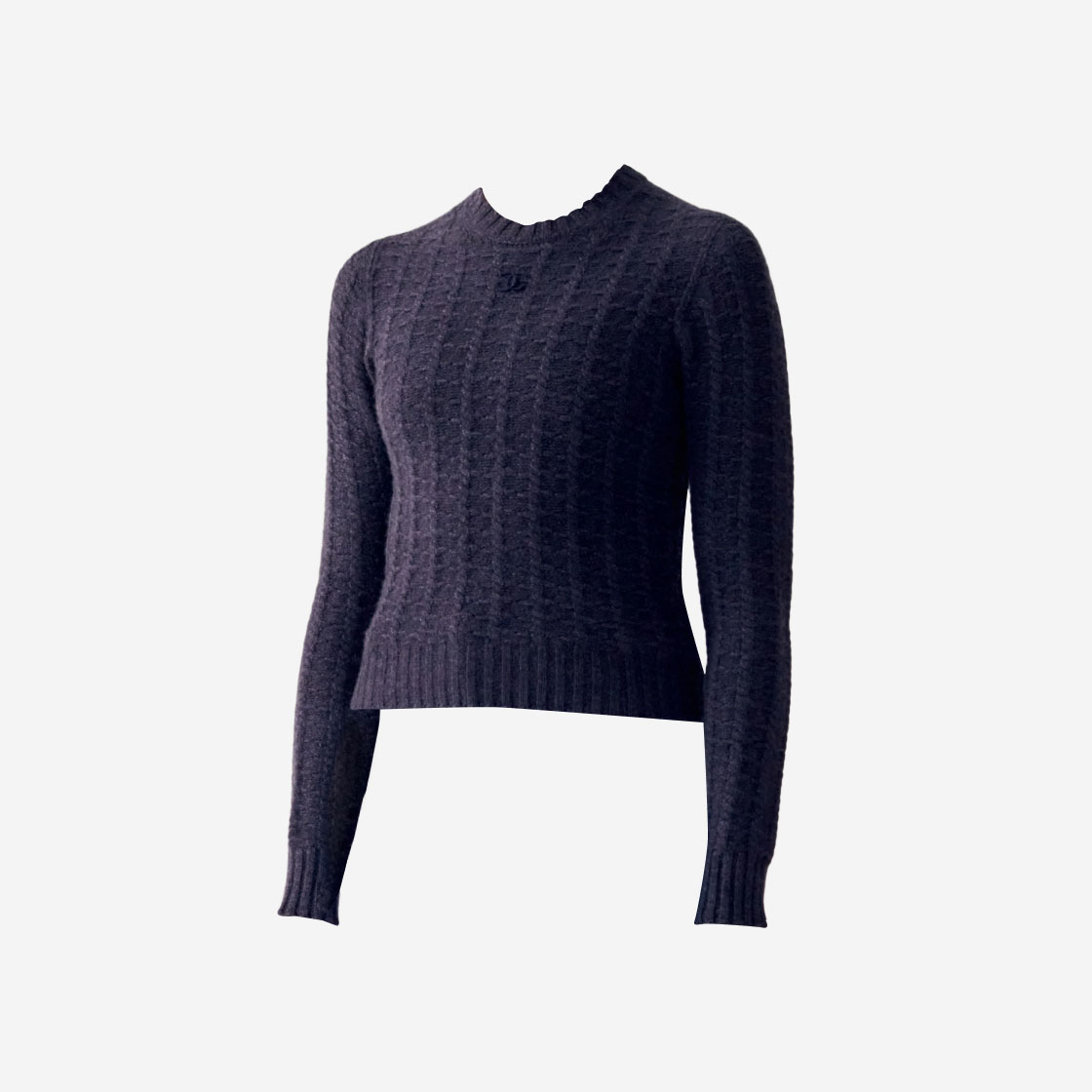 (W) 샤넬 스웨터 캐시미어 울 & 네이비 블루 | Chanel | KREAM