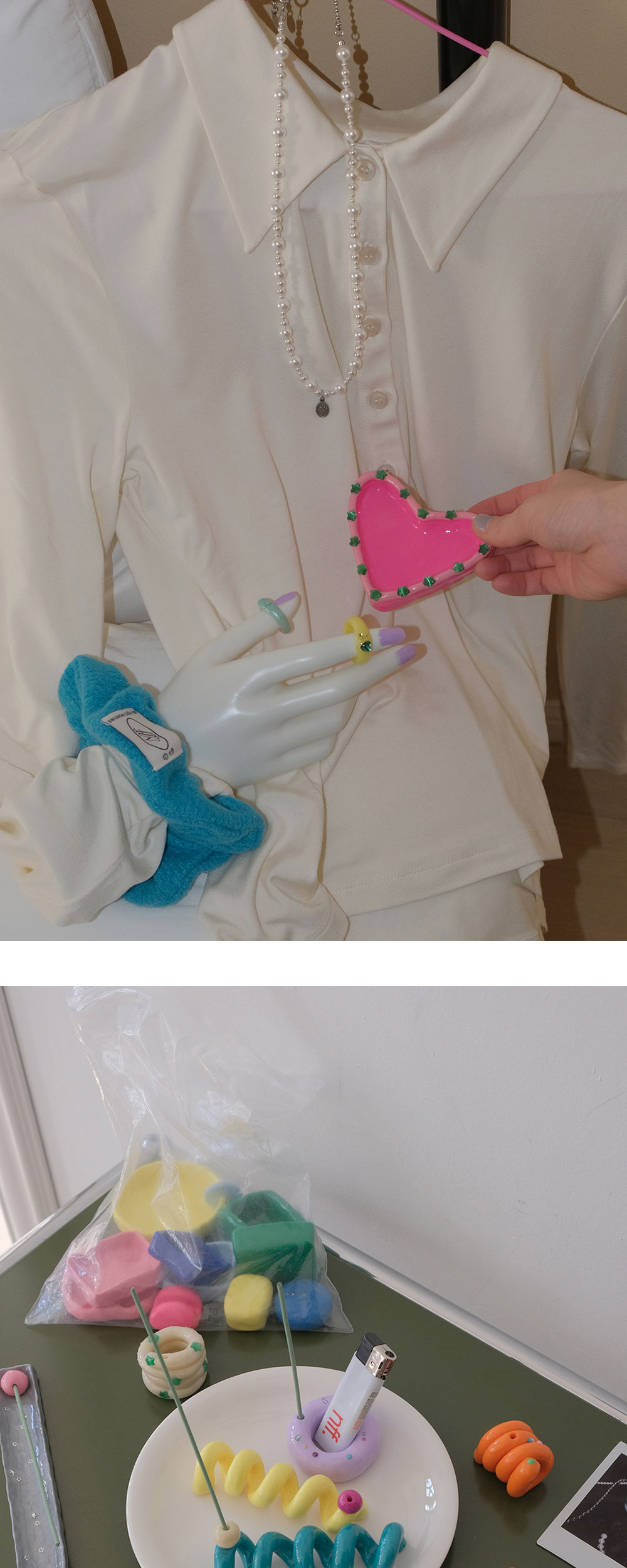 엔프프 하트 앤드 스타 플레이트 | Nff | KREAM