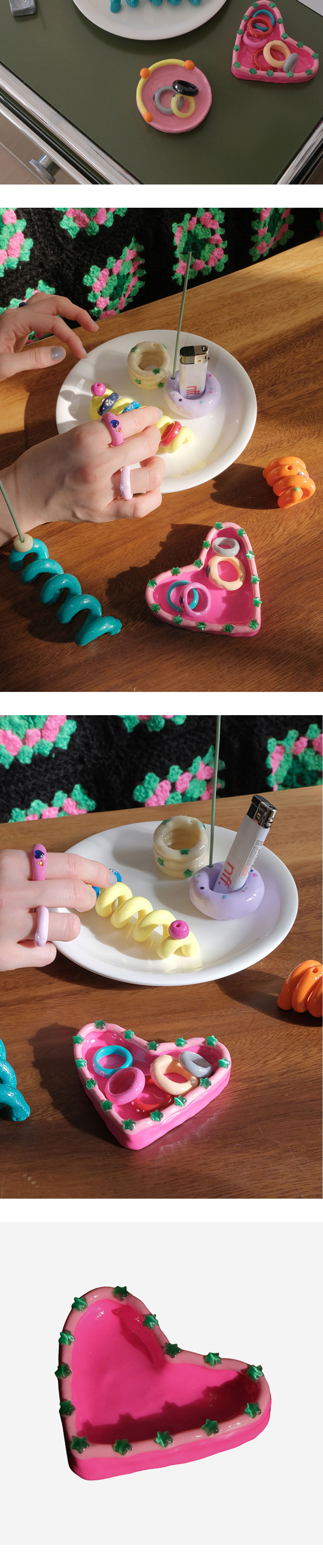 엔프프 하트 앤드 스타 플레이트 | Nff | KREAM