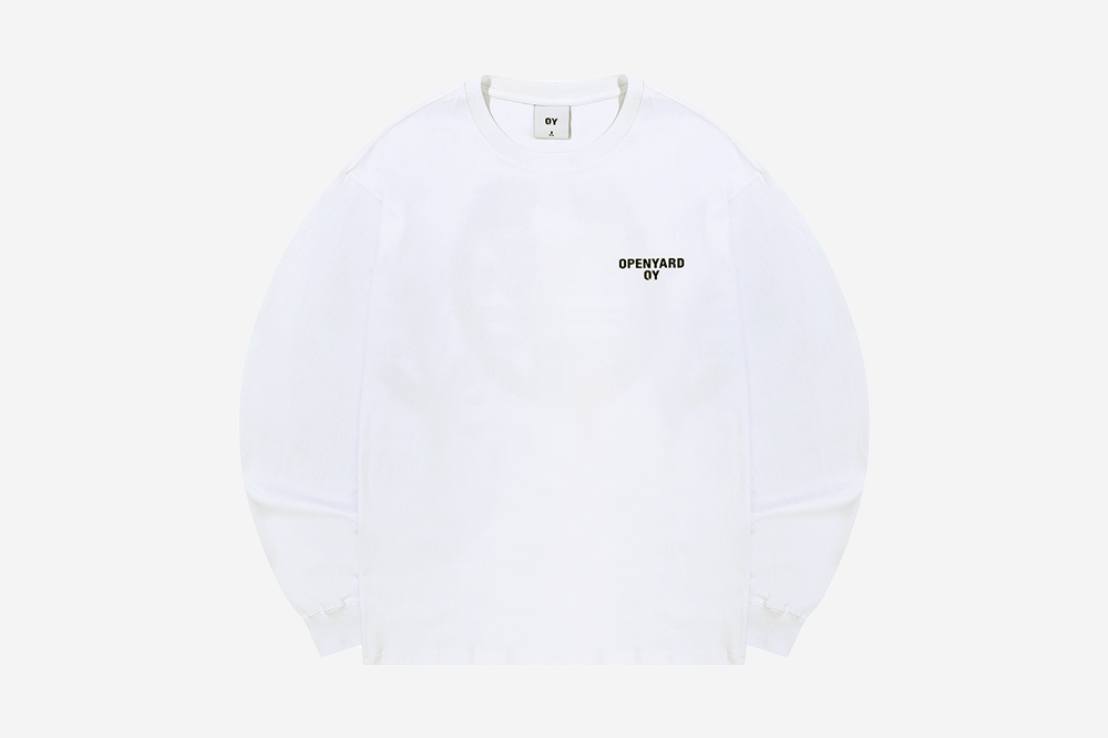 오와이 스프레드 로고 롱슬리브 화이트 | OY | KREAM