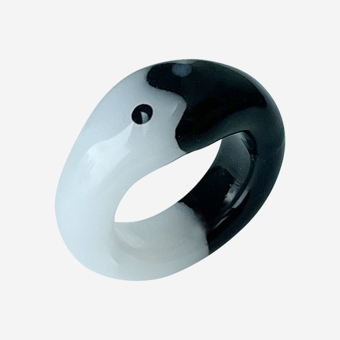 Nff Yin Yang Ring Black STYLE | KREAM
