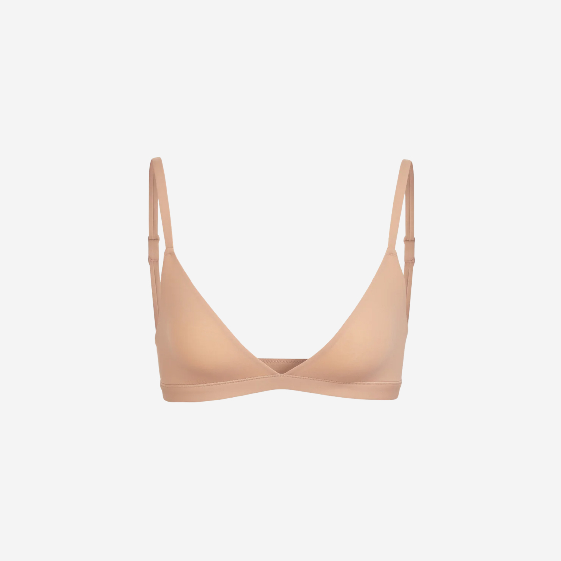 (W) 스킴스 핏츠 에브리바디 트라이앵글 브라렛 오커 | Skims | KREAM