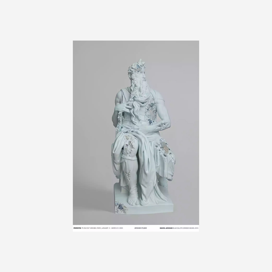 Daniel Arsham Blue Ca... STYLE | KREAM