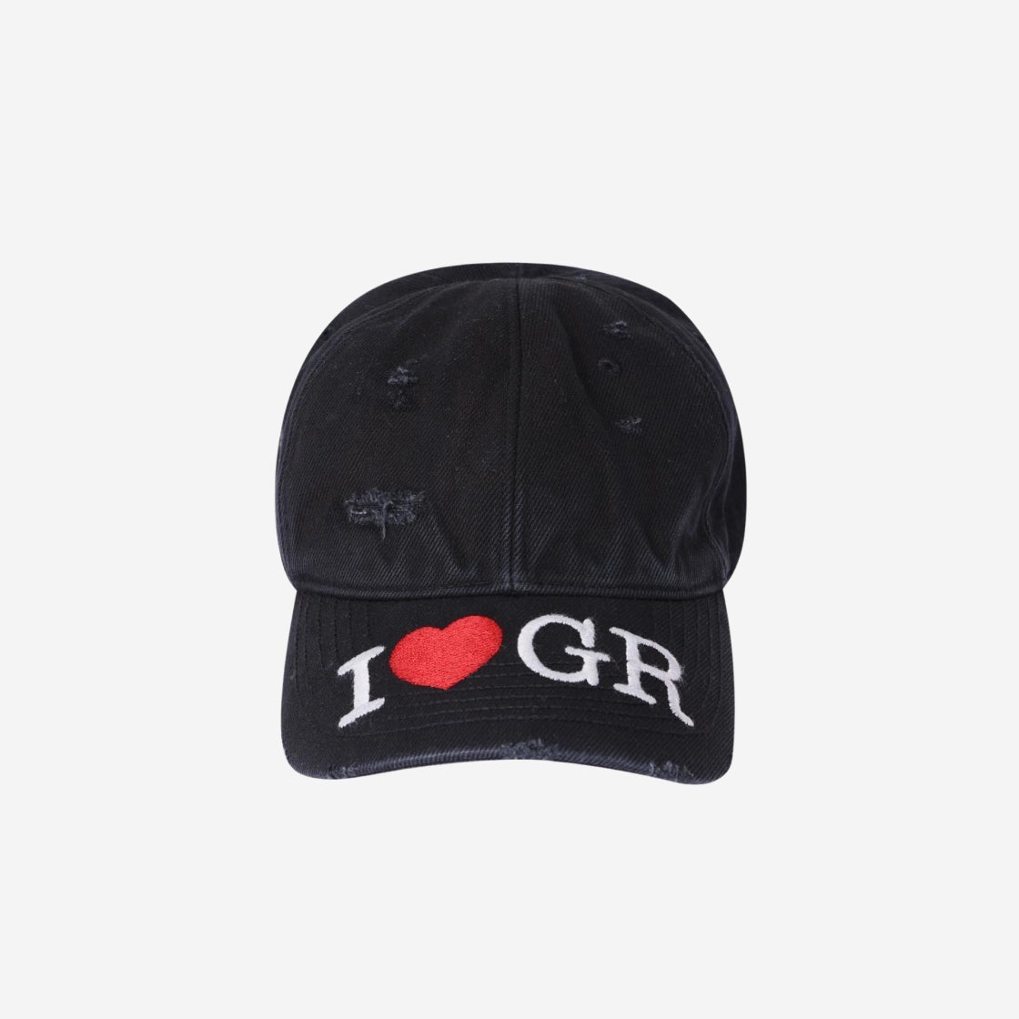 프로젝트 G/R 아이 러브 GR 캡 블랙 - 하우스 오브 GR 한정 | Project G/R | KREAM