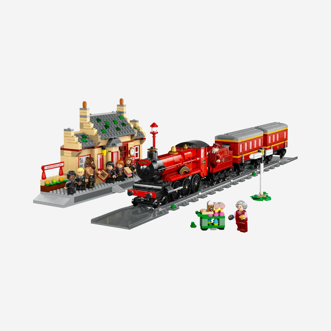 레고 해리포터 호그와트 익스프레스와 호그스미드 기차역 Lego Kream