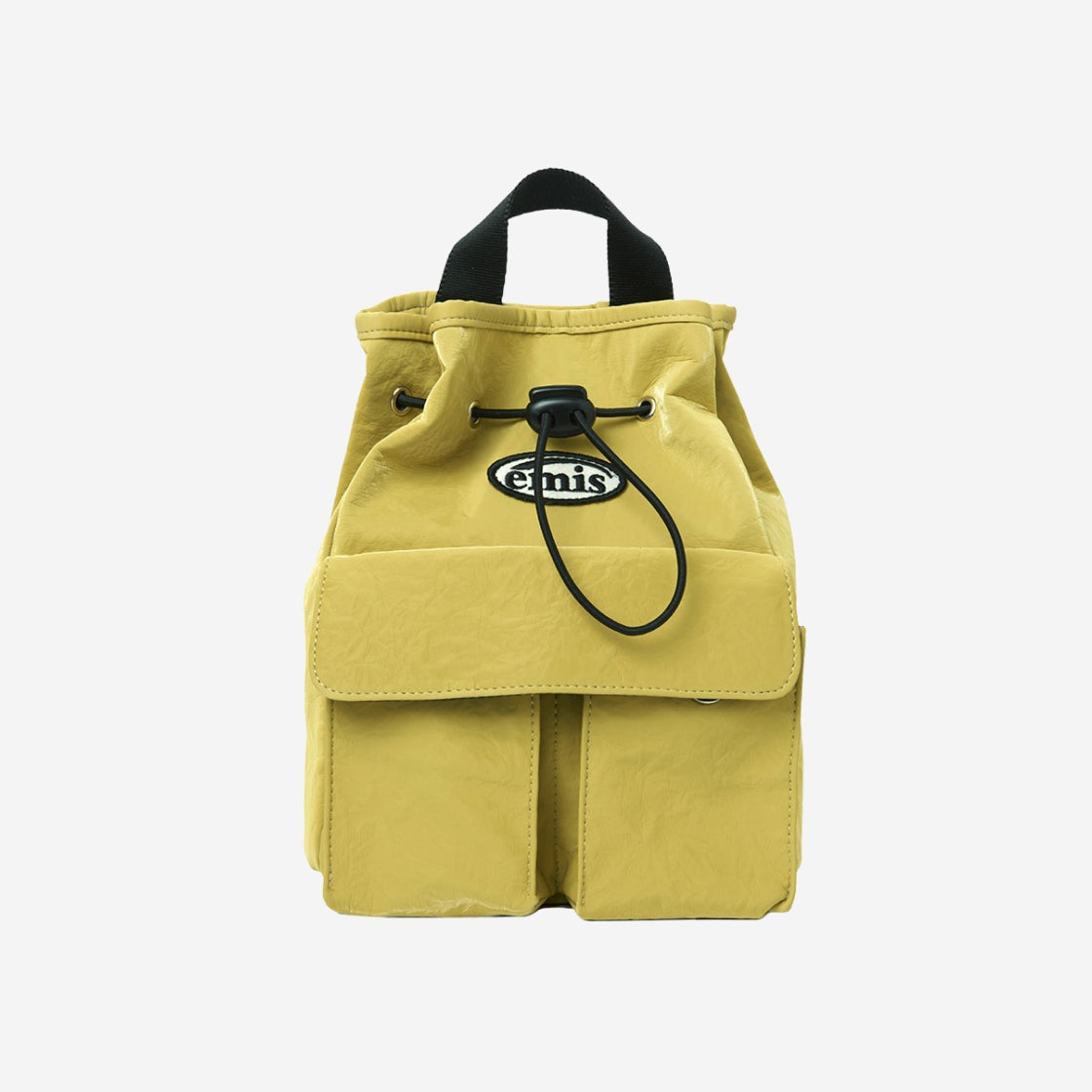 이미스 미니 와펜 포켓 백팩 머스타드 | Emis | KREAM
