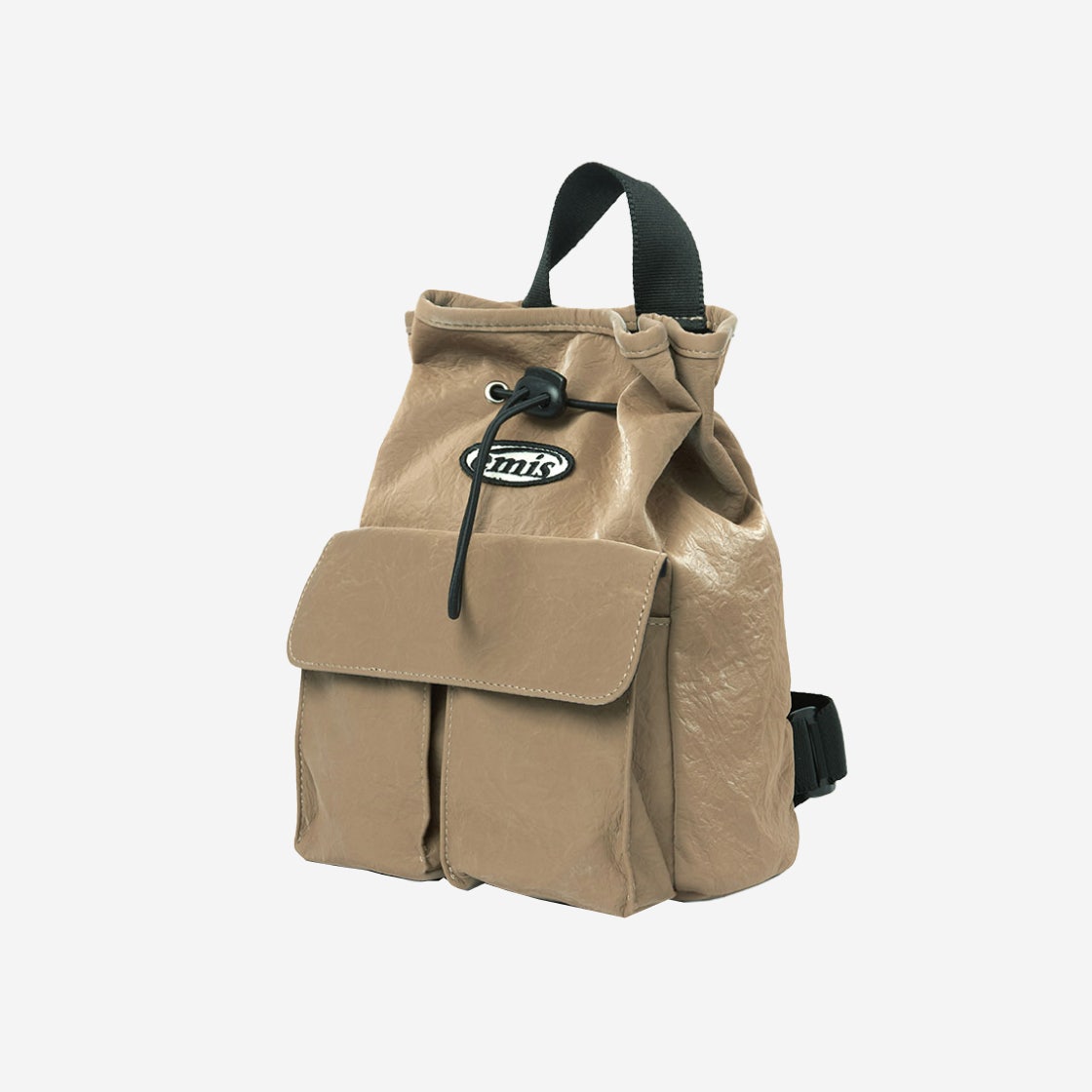 이미스 미니 와펜 포켓 백팩 베이지 | Emis | KREAM