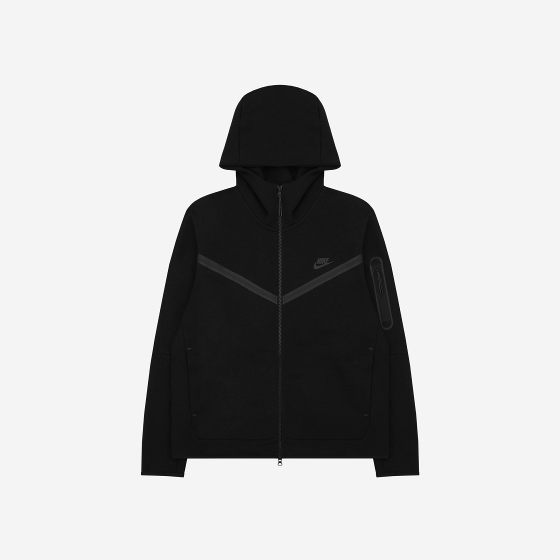 나이키 NSW 테크 플리스 풀 집 후드 블랙 - 아시아 | Nike | KREAM