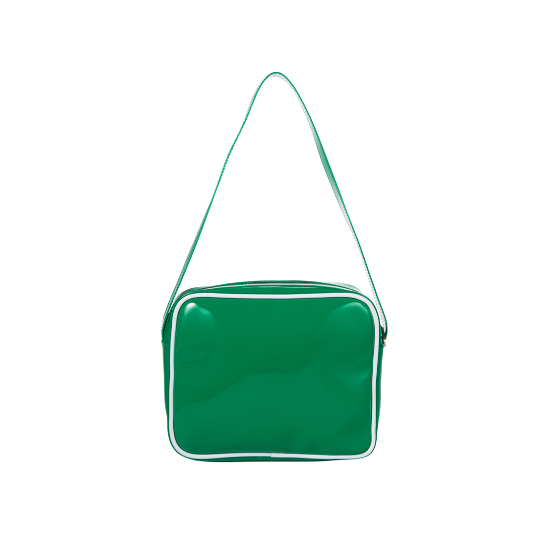 이미스 에나멜 숄더백 코인 퍼스 세트 그린 | Emis | KREAM