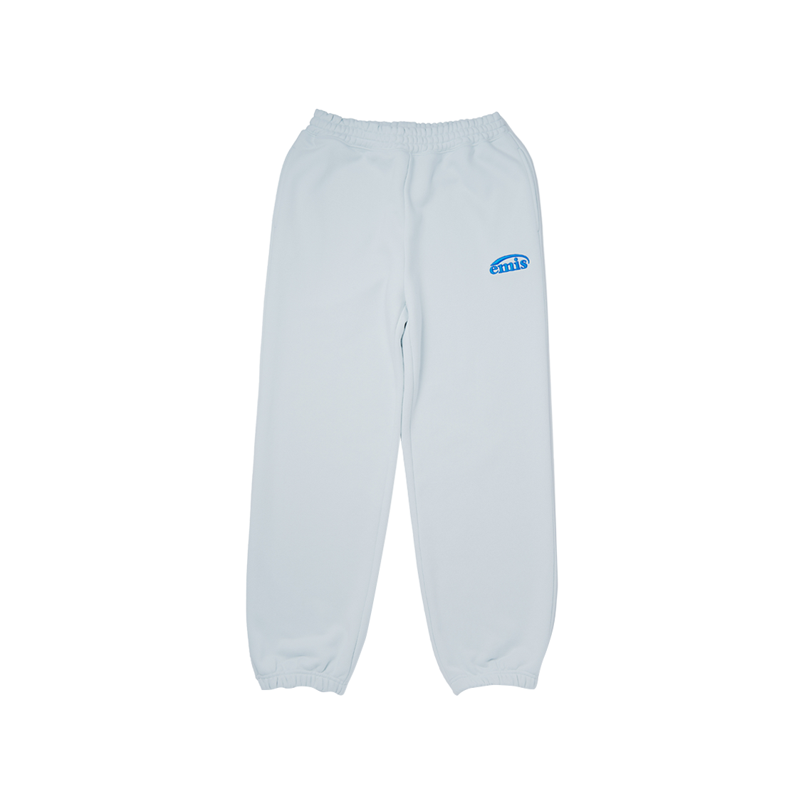 (W) 이미스 뉴 로고 스웨트팬츠 라이트 블루 - 22SS | Emis | KREAM