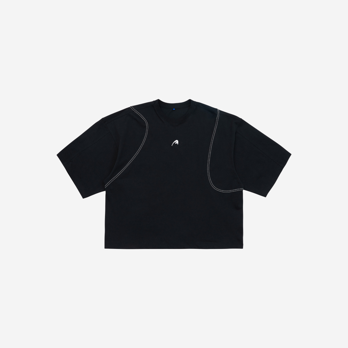 아더에러 A Peec 로고 아티피컬 티셔츠 느와르 | Ader Error | KREAM