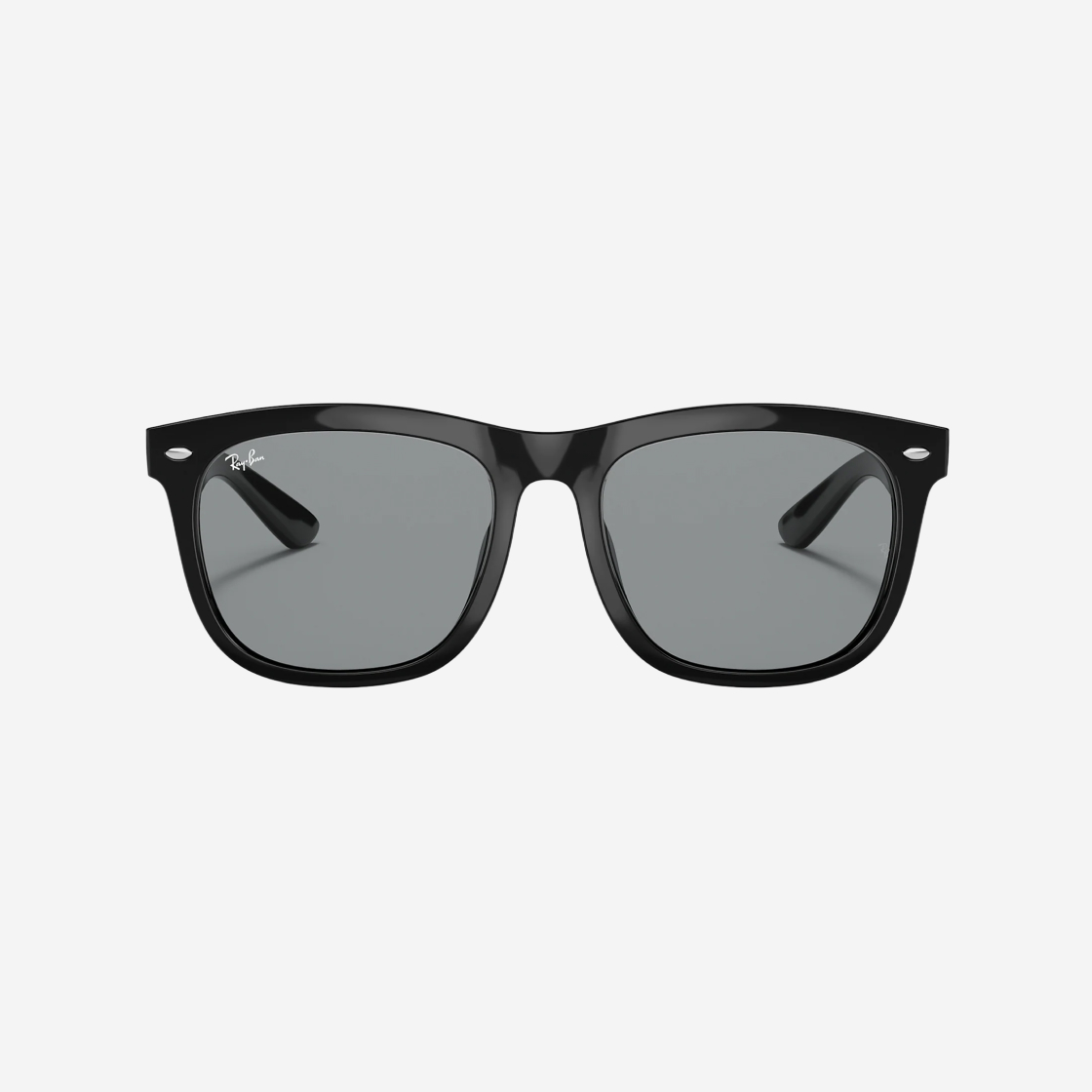 레이밴 4260D 폴리시드 블랙 프레임 다크 그레이 클래식 렌즈 로우 브릿지 핏 | Ray-Ban | KREAM