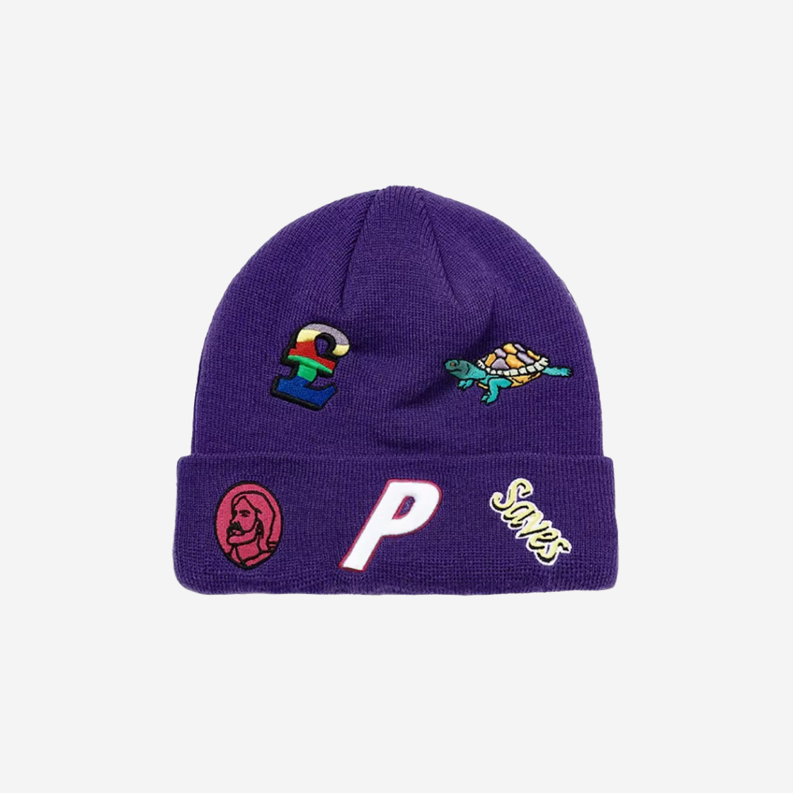 팔라스 x 뉴에라 지저스 비니 퍼플 - 22FW | Palace | KREAM