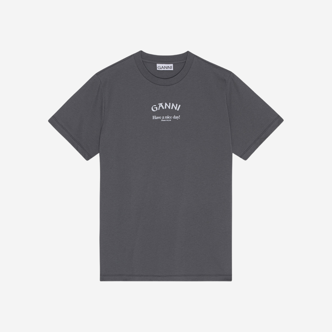(W) 가니 릴렉스드 가니 티셔츠 볼캐닉 애쉬 | Ganni | KREAM