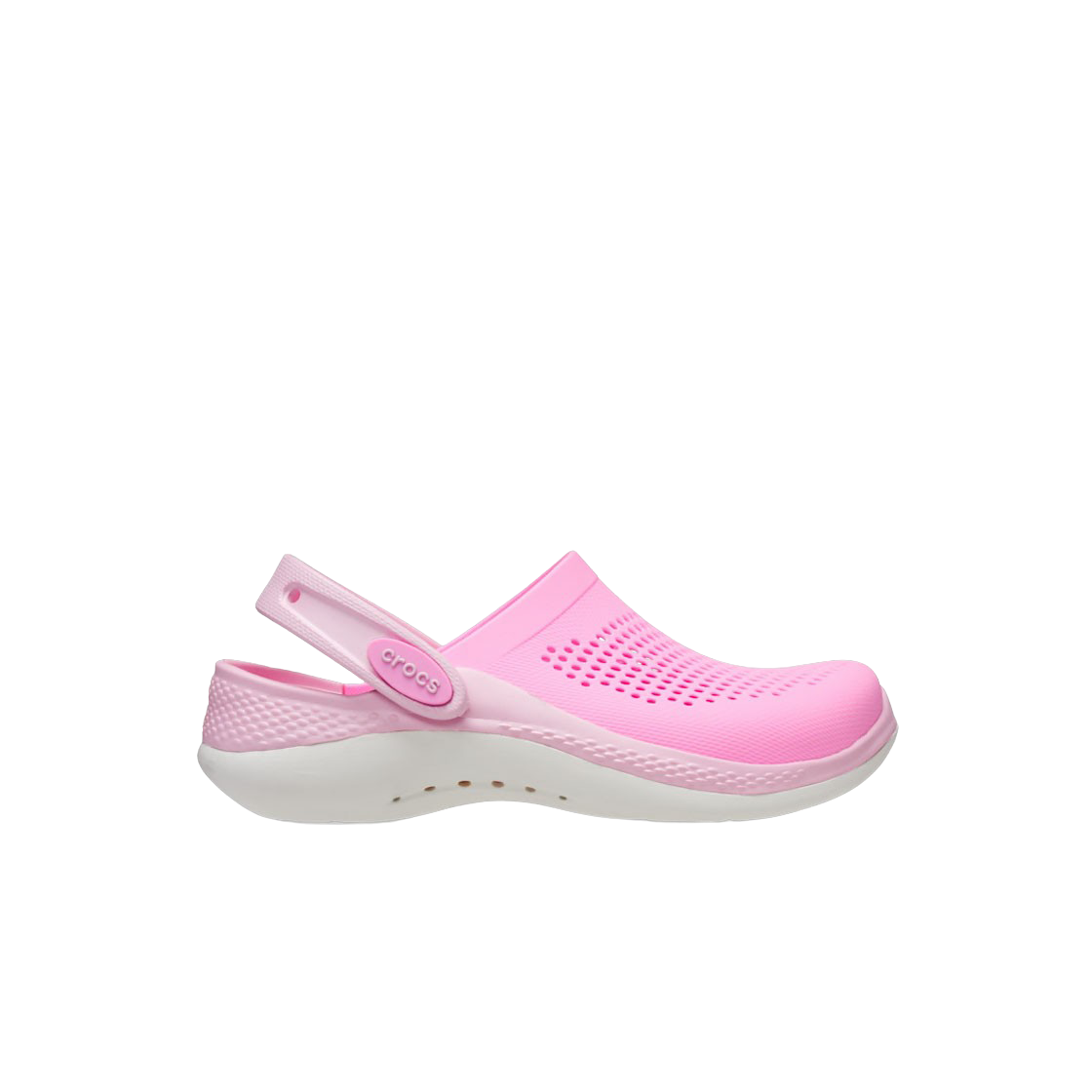 키즈 크록스 라이트라이드 360 클로그 태피 핑크 발레리나 핑크 Crocs Kream