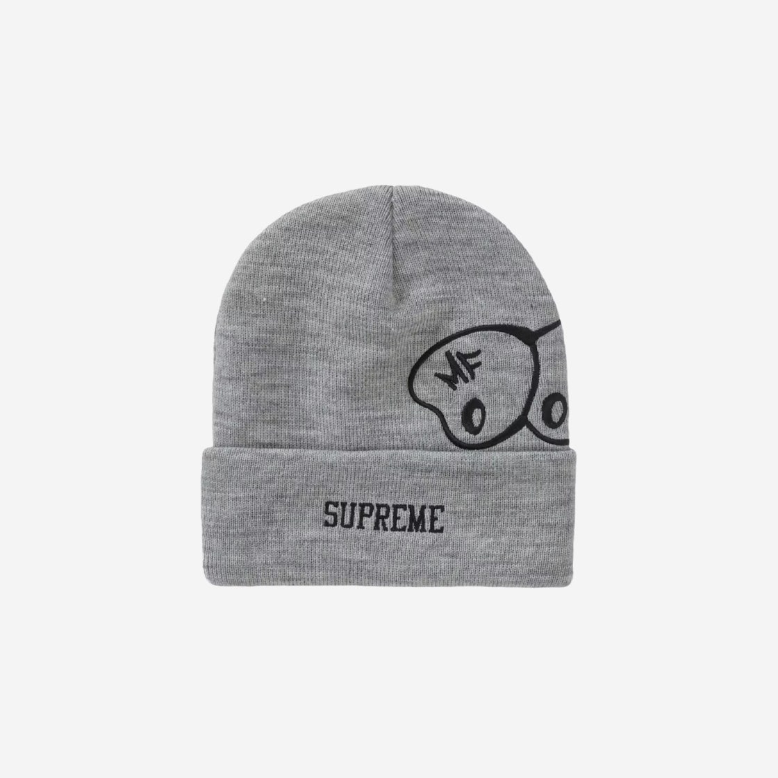 슈프림 x MF 둠 비니 헤더 그레이 - 23FW | Supreme | KREAM