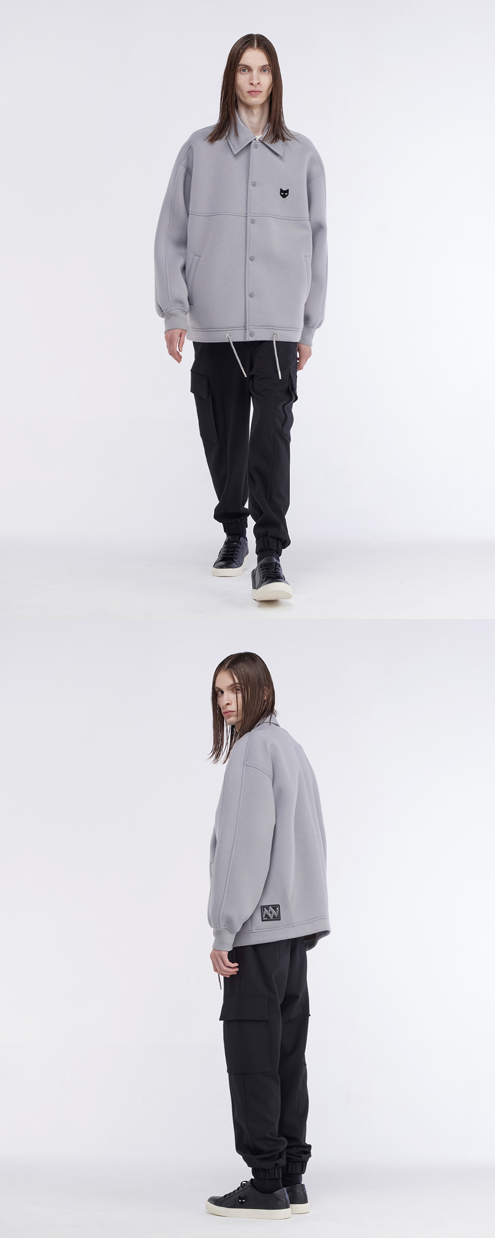 송지오 지제로 팬서 코치 자켓 그레이 | SONGZIO | KREAM