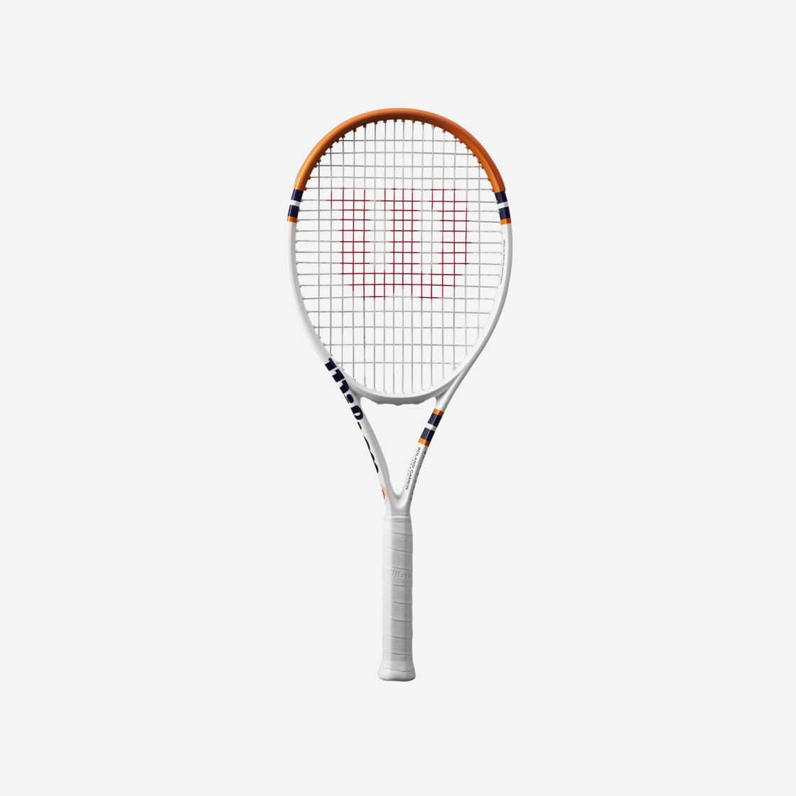 윌슨 롤랑 가로스 클래시 100 V2 295g 화이트 RG 오렌지 (스트링 미포함) | Wilson | KREAM