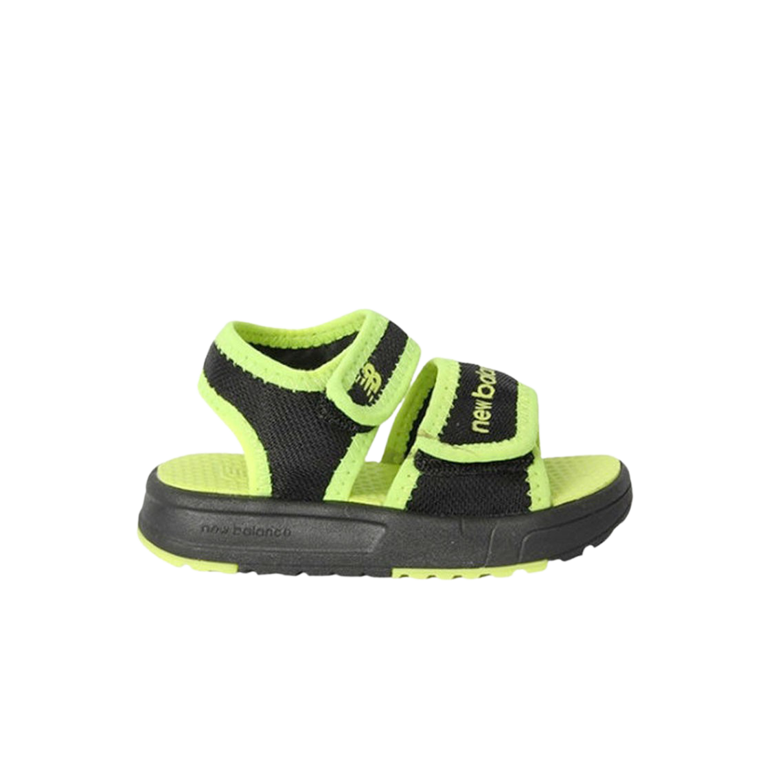 키즈 뉴발란스 샌들 블랙 옐로우 New Balance Kream