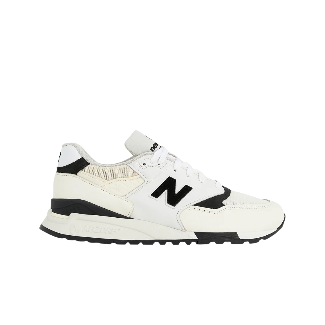 뉴발란스 998 메이드 인 USA 화이트 블랙 | New Balance | KREAM