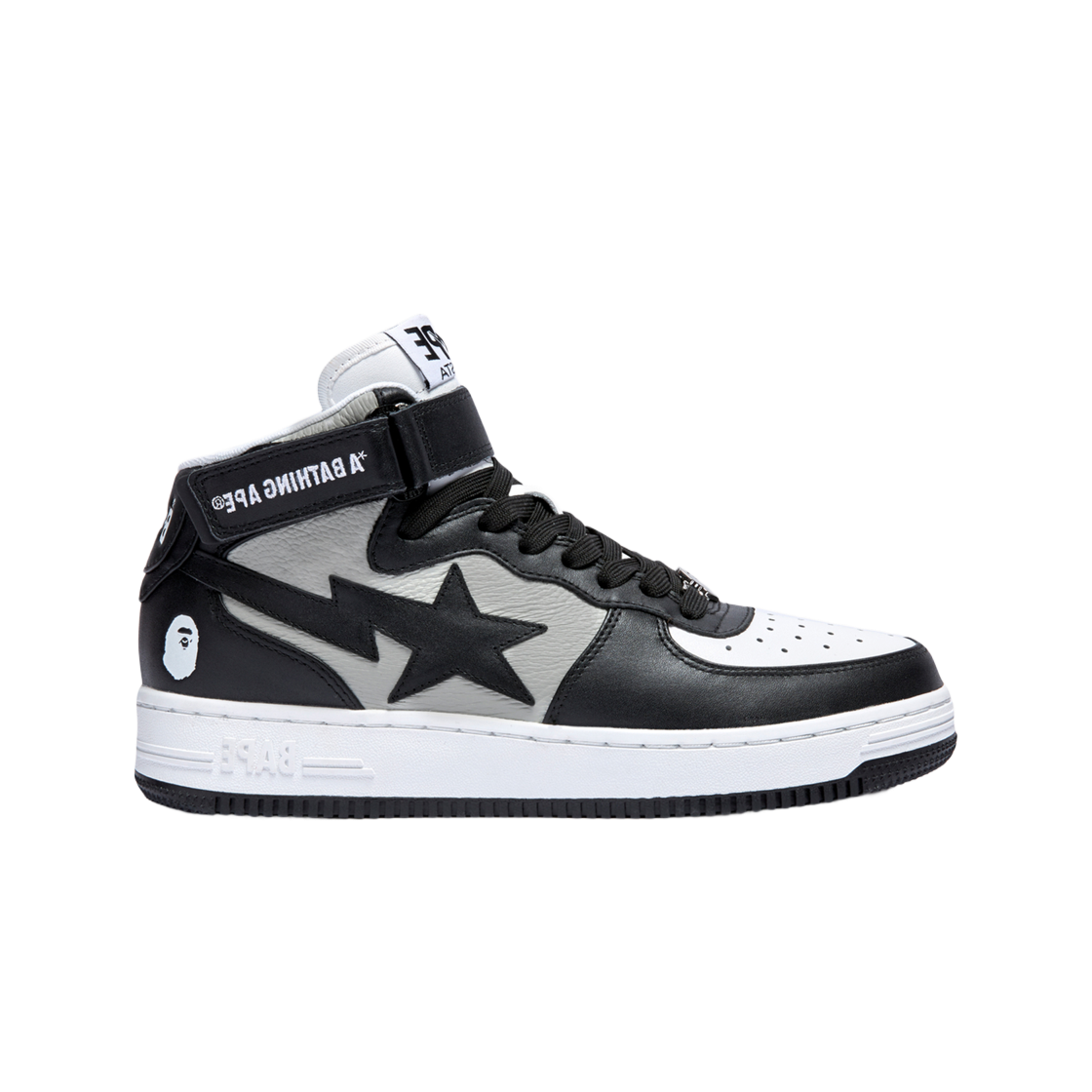 베이프 베이프 스타 Mi #2 M2 스니커즈 블랙 | BAPE | KREAM