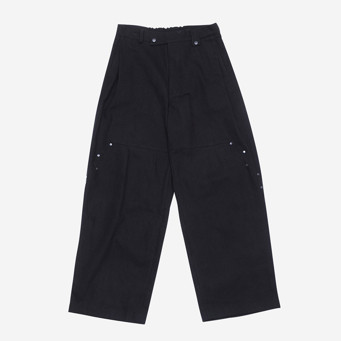 알렌느 스터드 & 카펜터 배기 진 블랙 | Haleine | KREAM