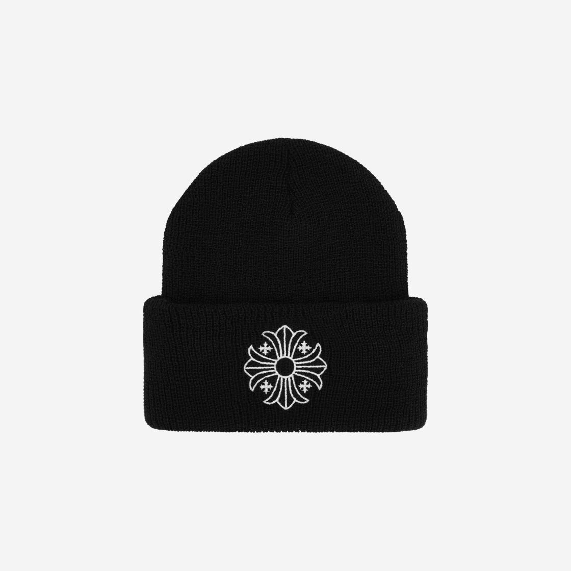 크롬하츠 울 비니 블랙 화이트 | Chrome Hearts | KREAM