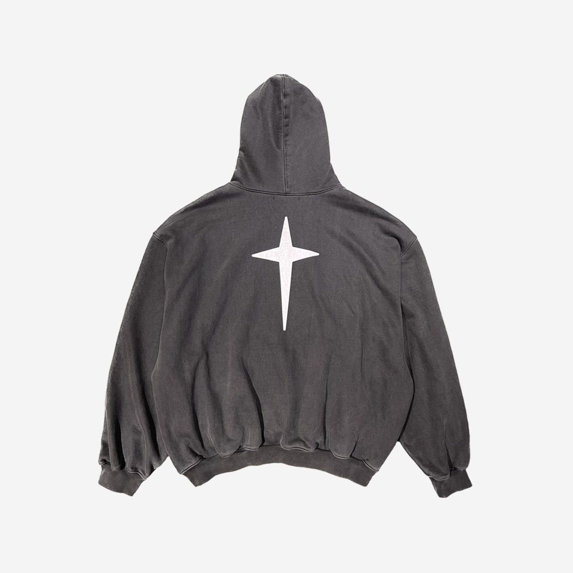 아워파스 075 아이비 리그 후드 워시드 그레이 | Ourpas | KREAM