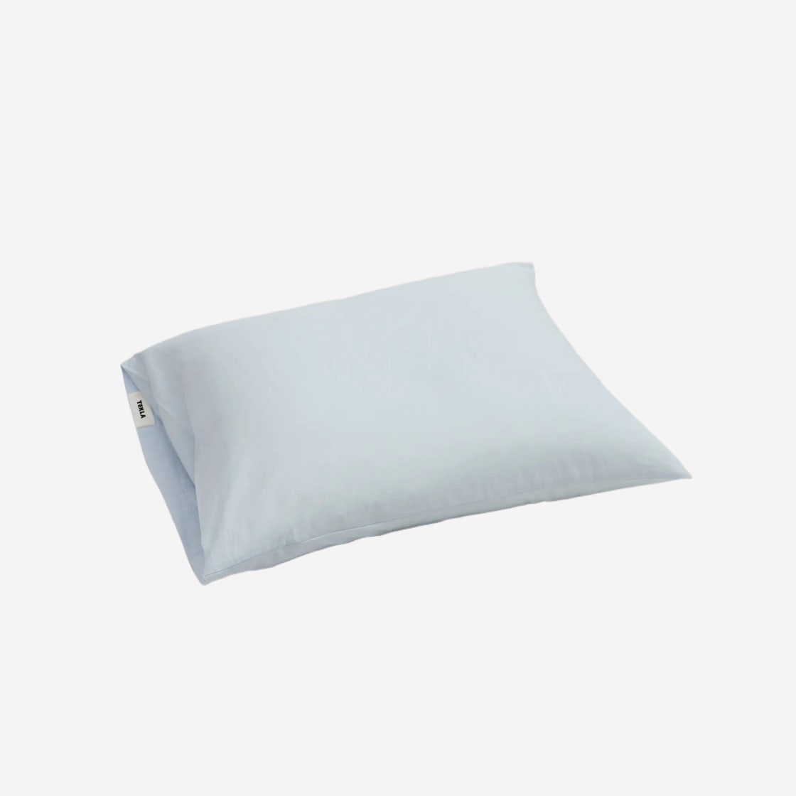 테클라 퍼케일 베딩 필로우 샴 스카이 블루 | Tekla | KREAM