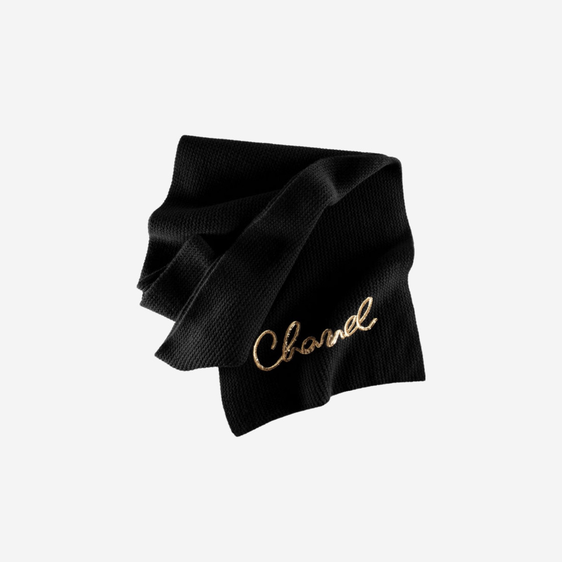 (W) 샤넬 스카프 캐시미어 & 블랙 | Chanel | KREAM