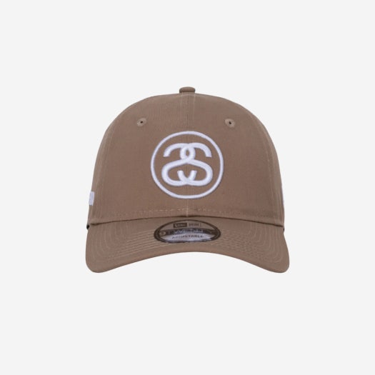 스투시 베이직 뉴에라 9twenty 캡 리얼트리 Stussy Kream