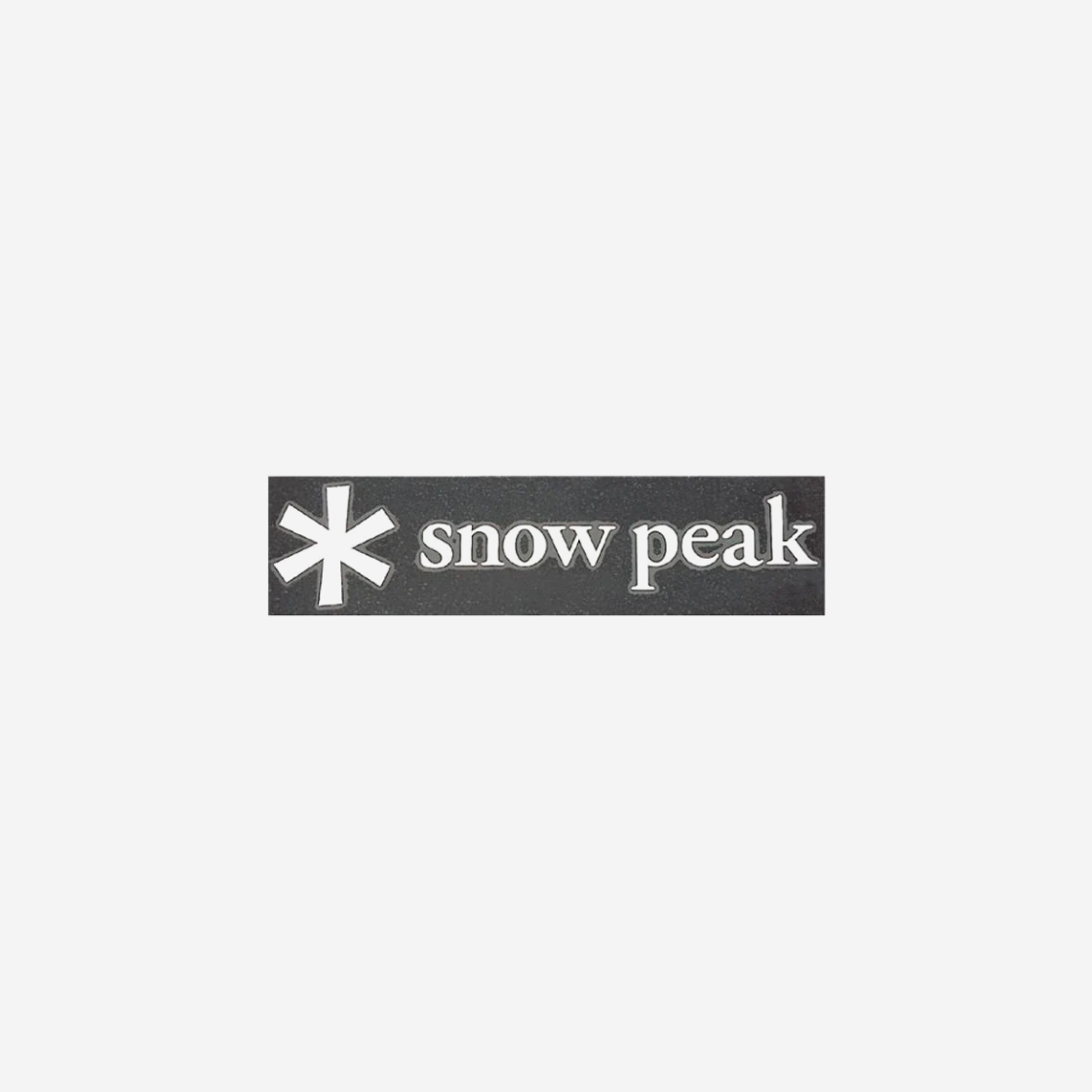 스노우 피크 로고 스티커 S | Snow Peak | KREAM