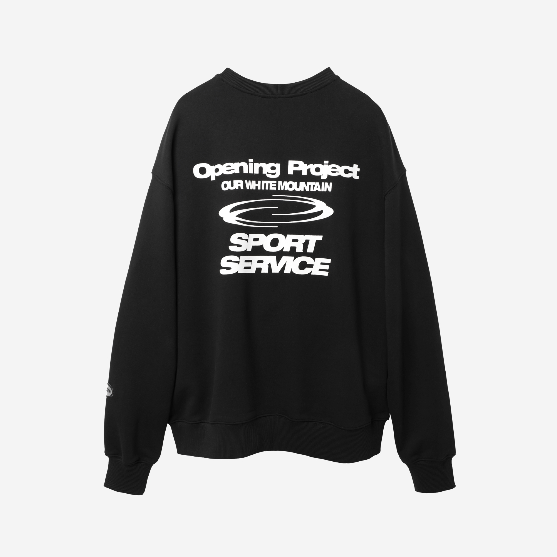 오프닝프로젝트 스포츠 서비스 스웨트셔츠 블랙 | Opening Project | KREAM