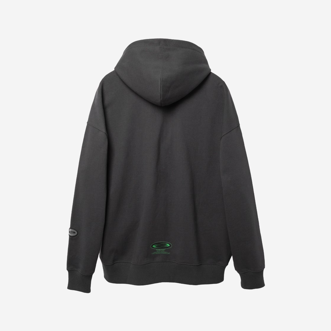 오프닝프로젝트 오벌 로고 후디 차콜 | Opening Project | KREAM