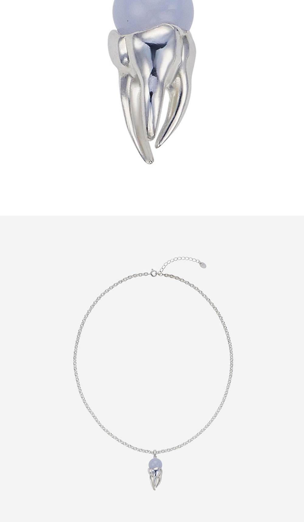 티스 네클리스 블루 캘세더니 | Teeth | KREAM