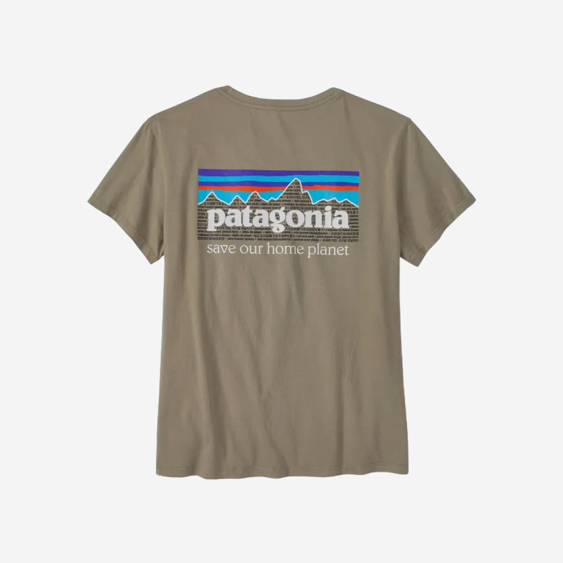 (W) 파타고니아 P-6 미션 오가닉 티셔츠 가든 그린 | Patagonia | KREAM