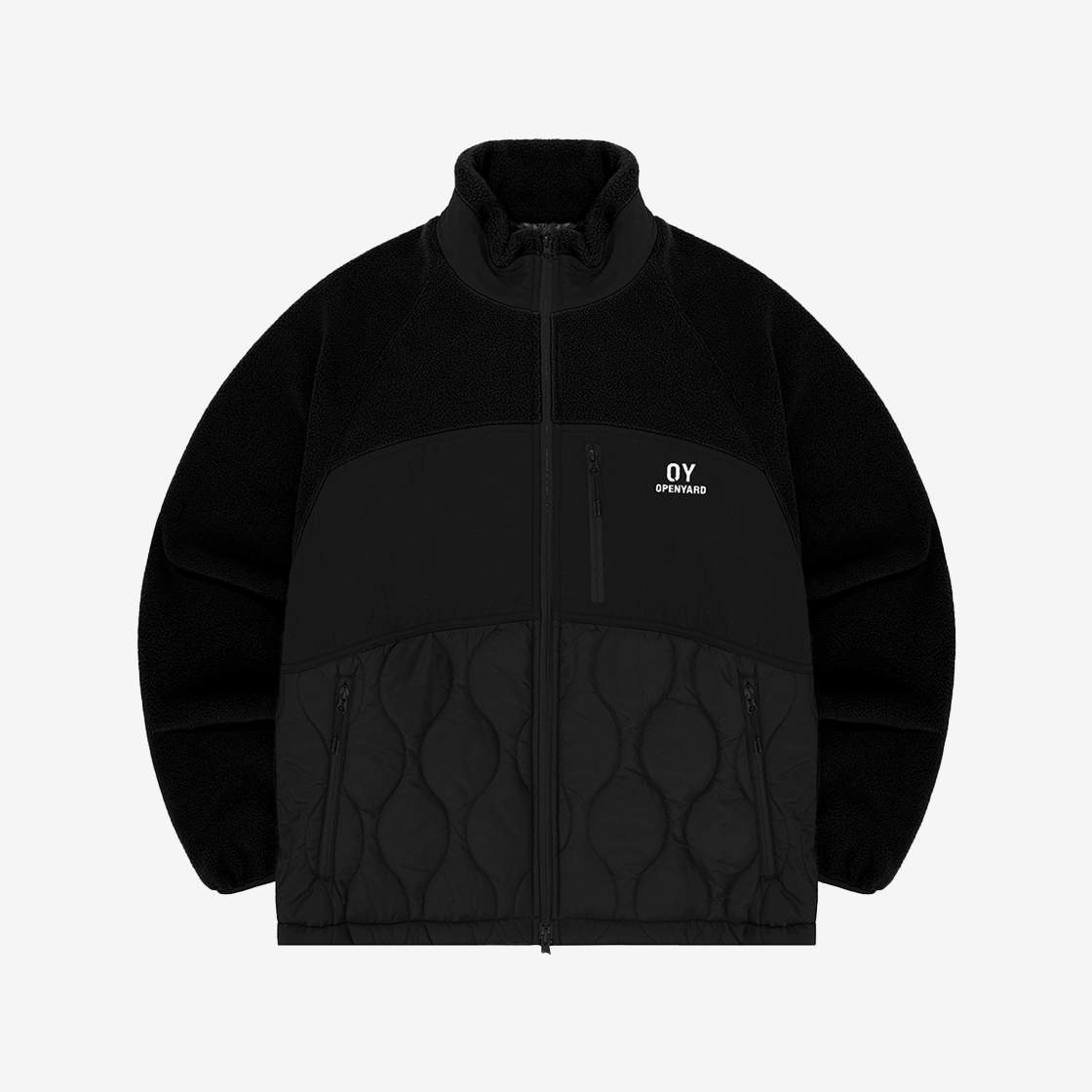 오와이 B.S 플리스 자켓 블랙 | OY | KREAM