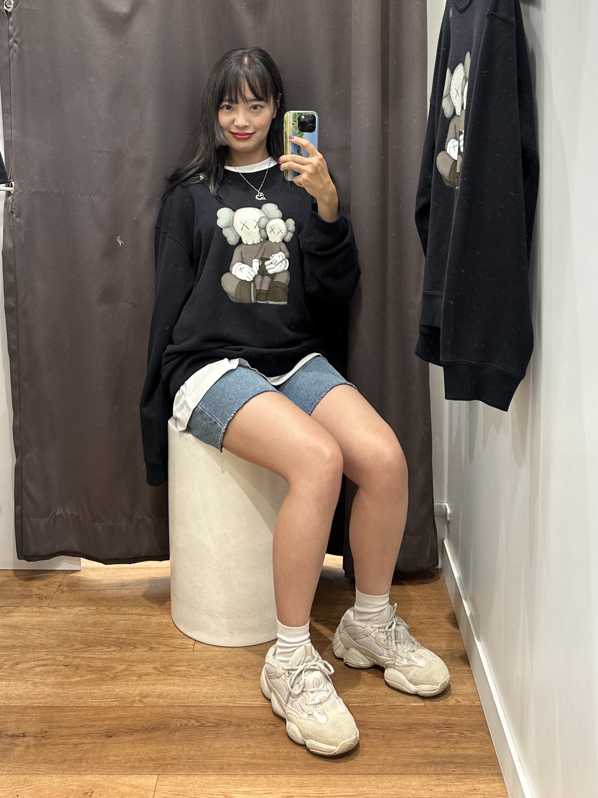 카우스 맨투맨 165/53 XL, L | KREAM